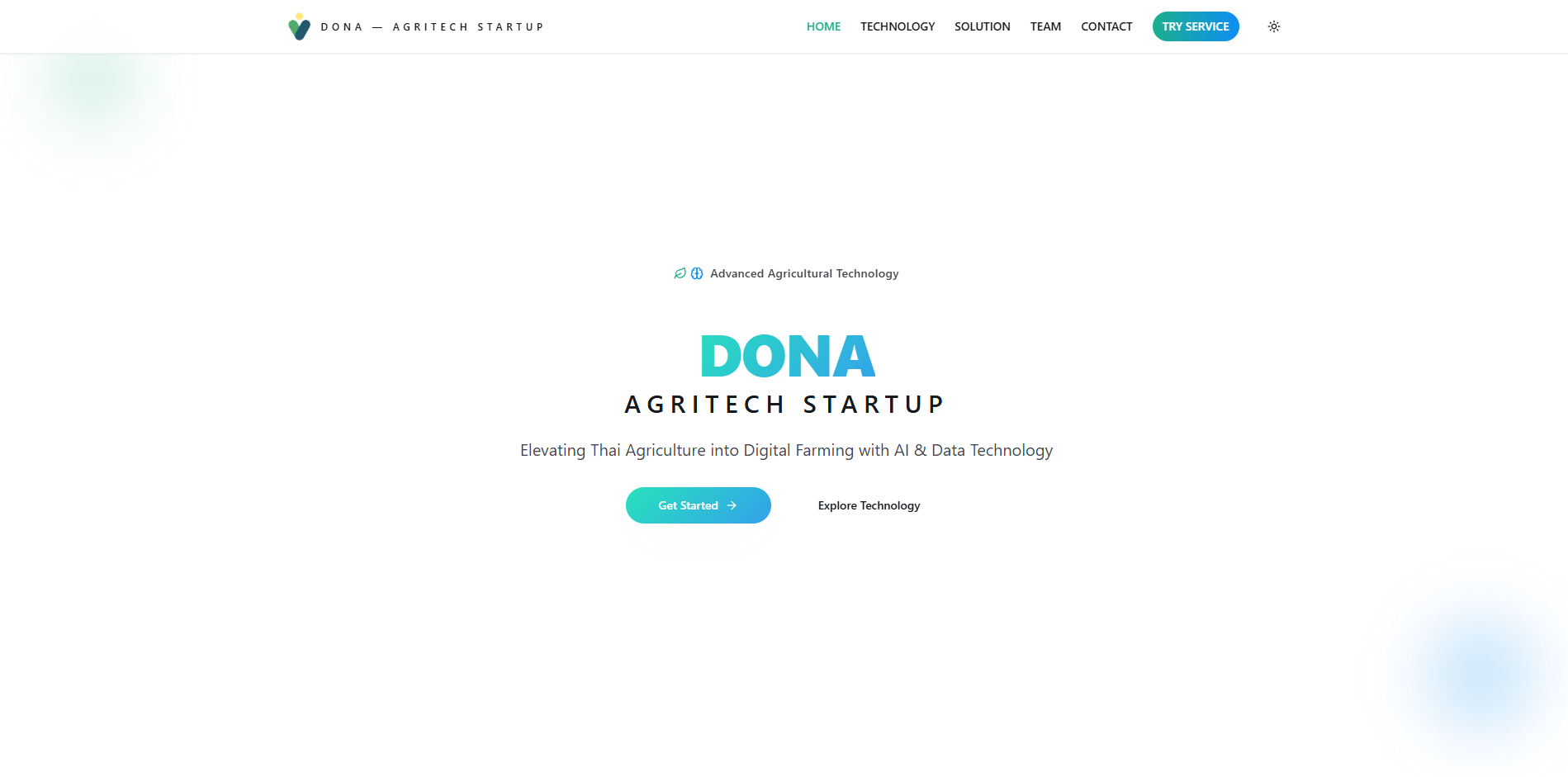 DONA Agritech Startup | AI & Data Technology for Thai Farmers